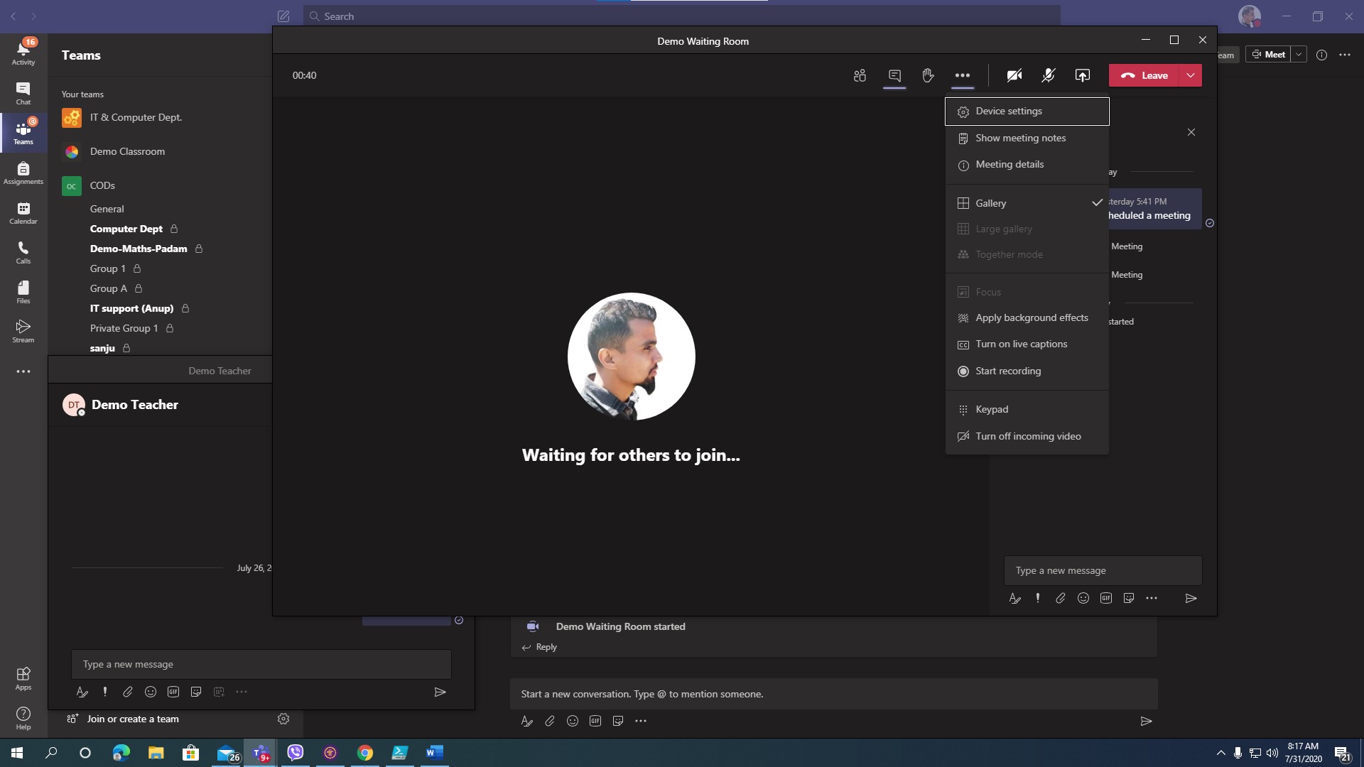 New Meeting Experience in Microsoft Teams | EdTecInfo